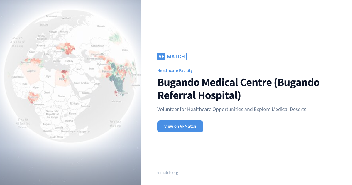 Bugando Medical Centre (Bugando Referral Hospital) | VFMatch