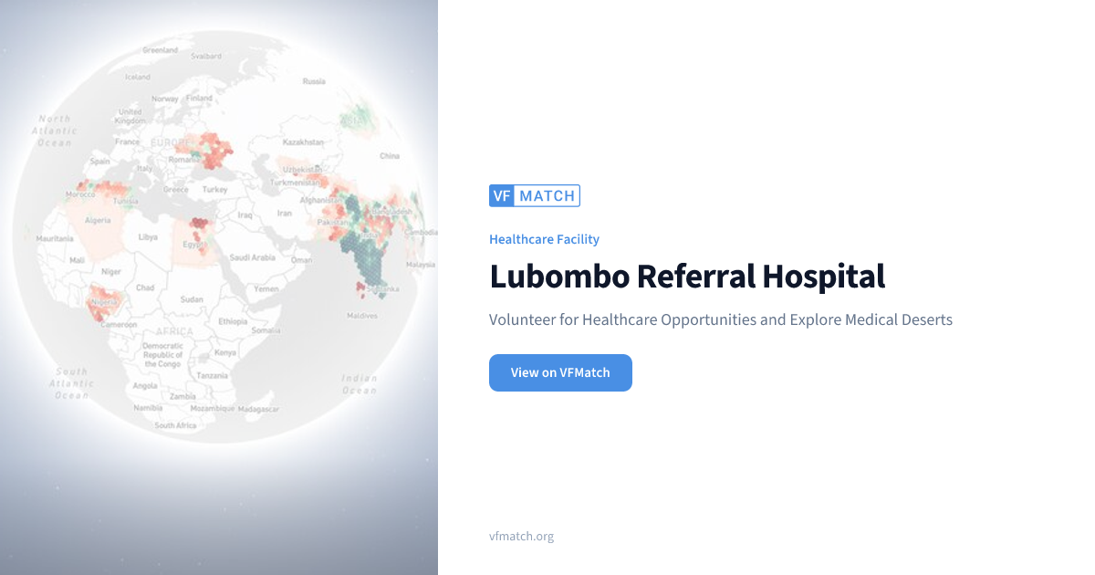 Lubombo Referral Hospital | VFMatch